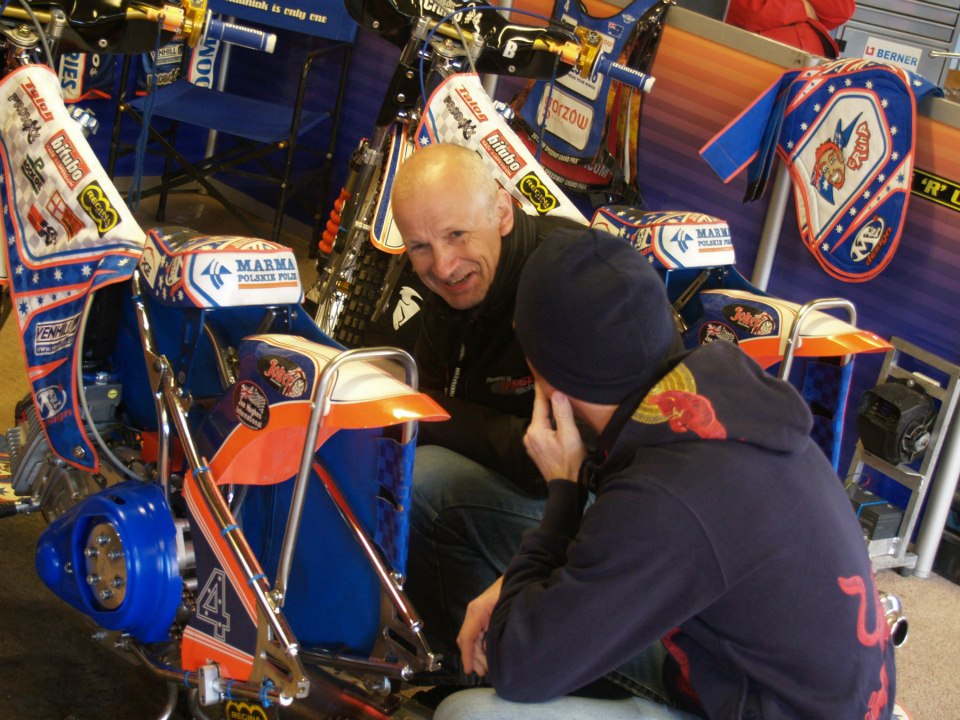 Brian Karger è passato dalla pista direttamente all'officina | Speedwayzone